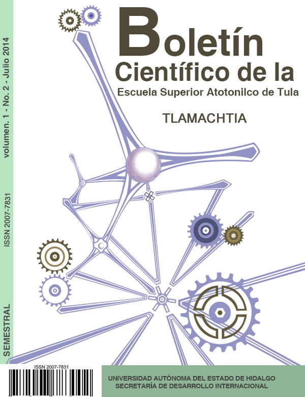 Boletín Científico ATOTONILCO DE TULA No.1