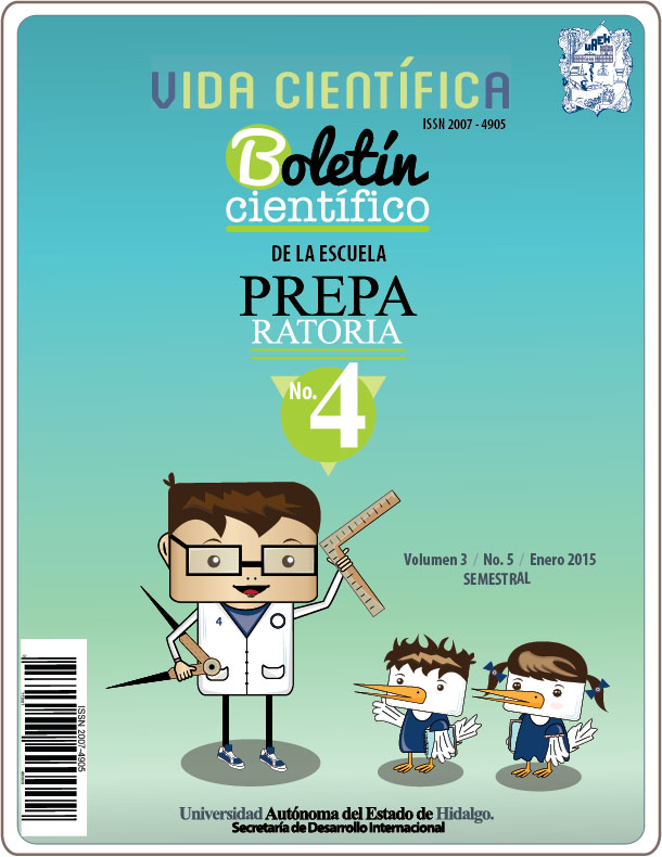 Boletín Científico Preparatoria No.4 - Vida Científica No 5