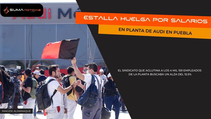 Suma Noticias Estalla Huelga Por Salarios En Planta De Audi En Puebla